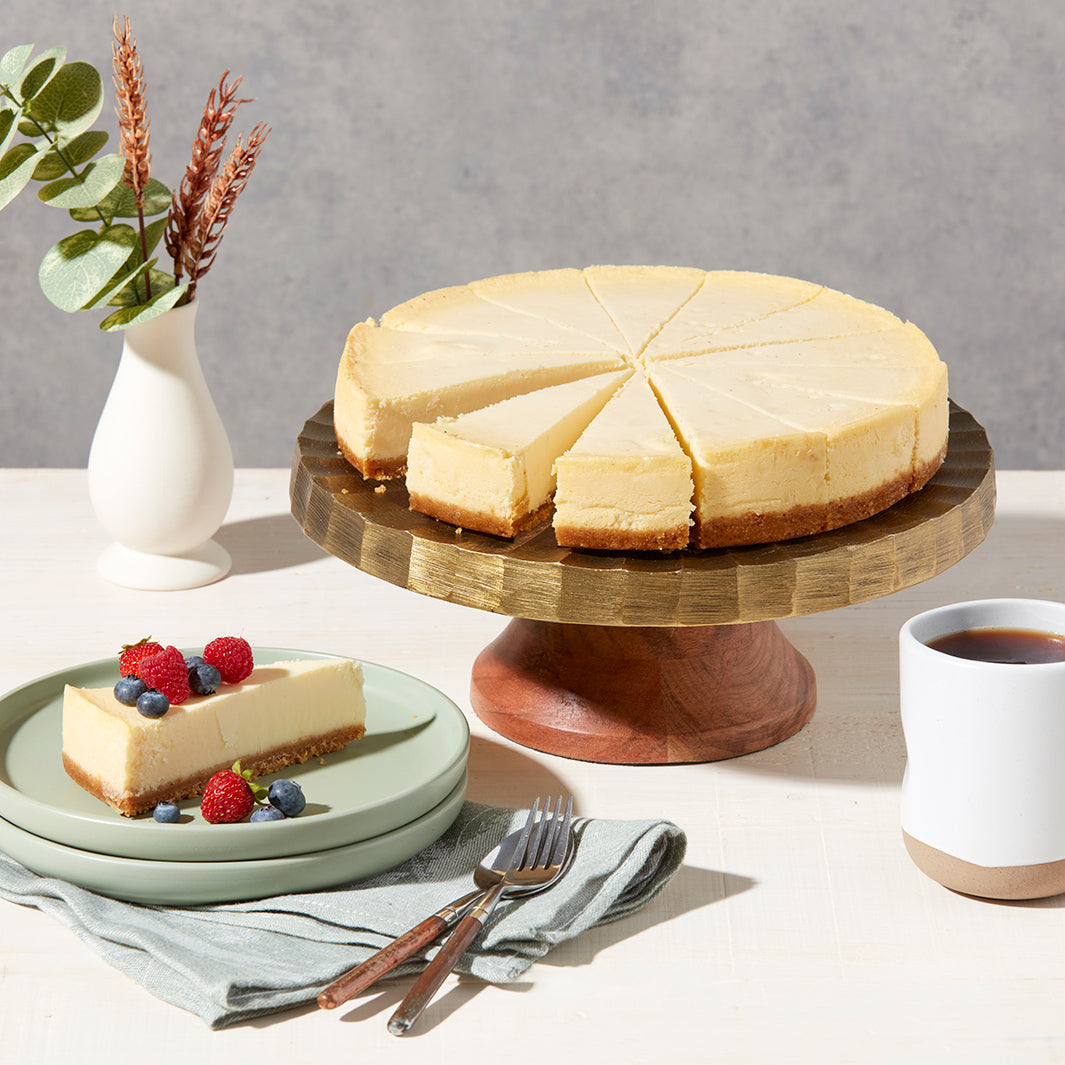 New York Style Pre-Sliced Cheesecake – Elite Sweets