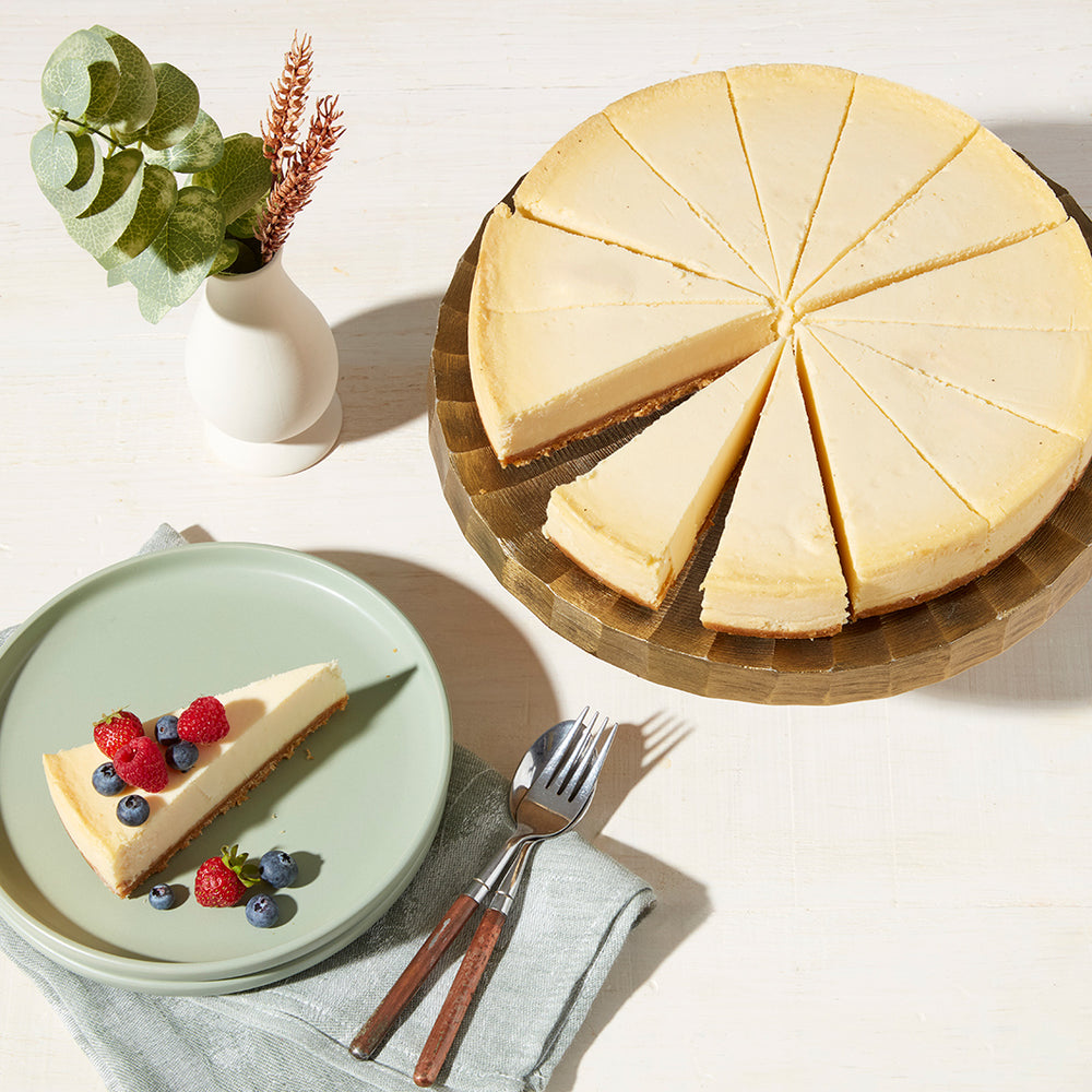 New York Style Pre-Sliced Cheesecake – Elite Sweets