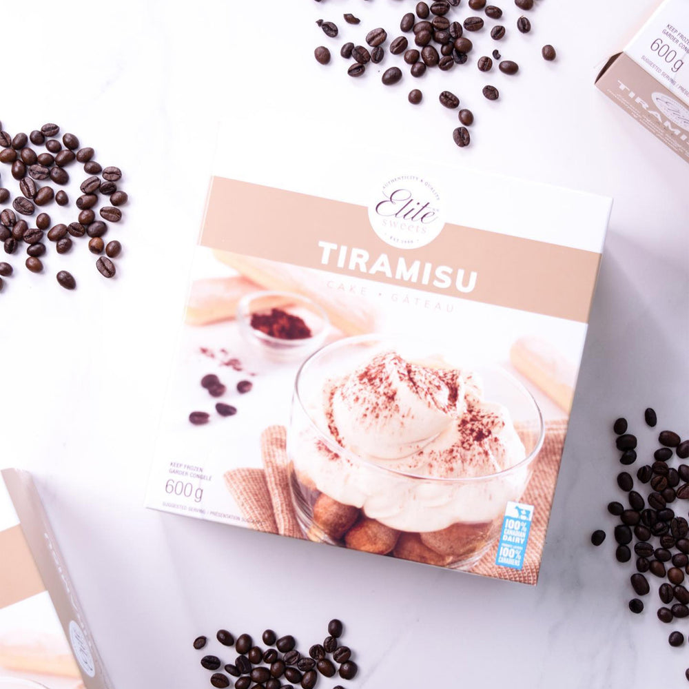 Tiramisu Scoop & Serve Cake – Elite Sweets